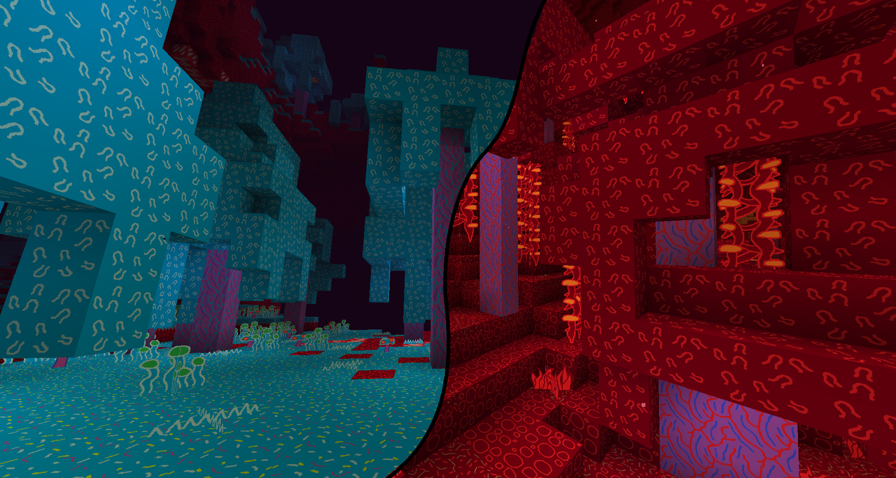 MS Painted Minecraft Texture Pack