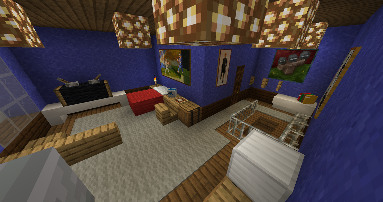 Small neighbourhood Minecraft Map