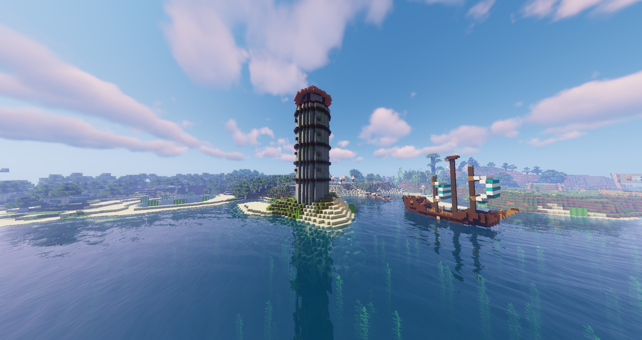 Medieval Lighthouse Minecraft Map
