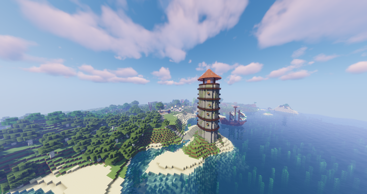 Medieval Lighthouse Minecraft Map