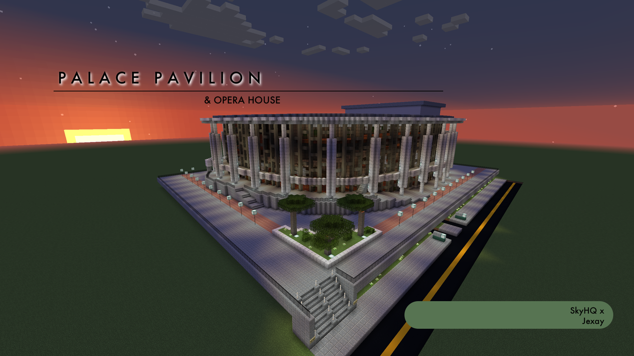 Palace Pavilion & Opera House Minecraft Map