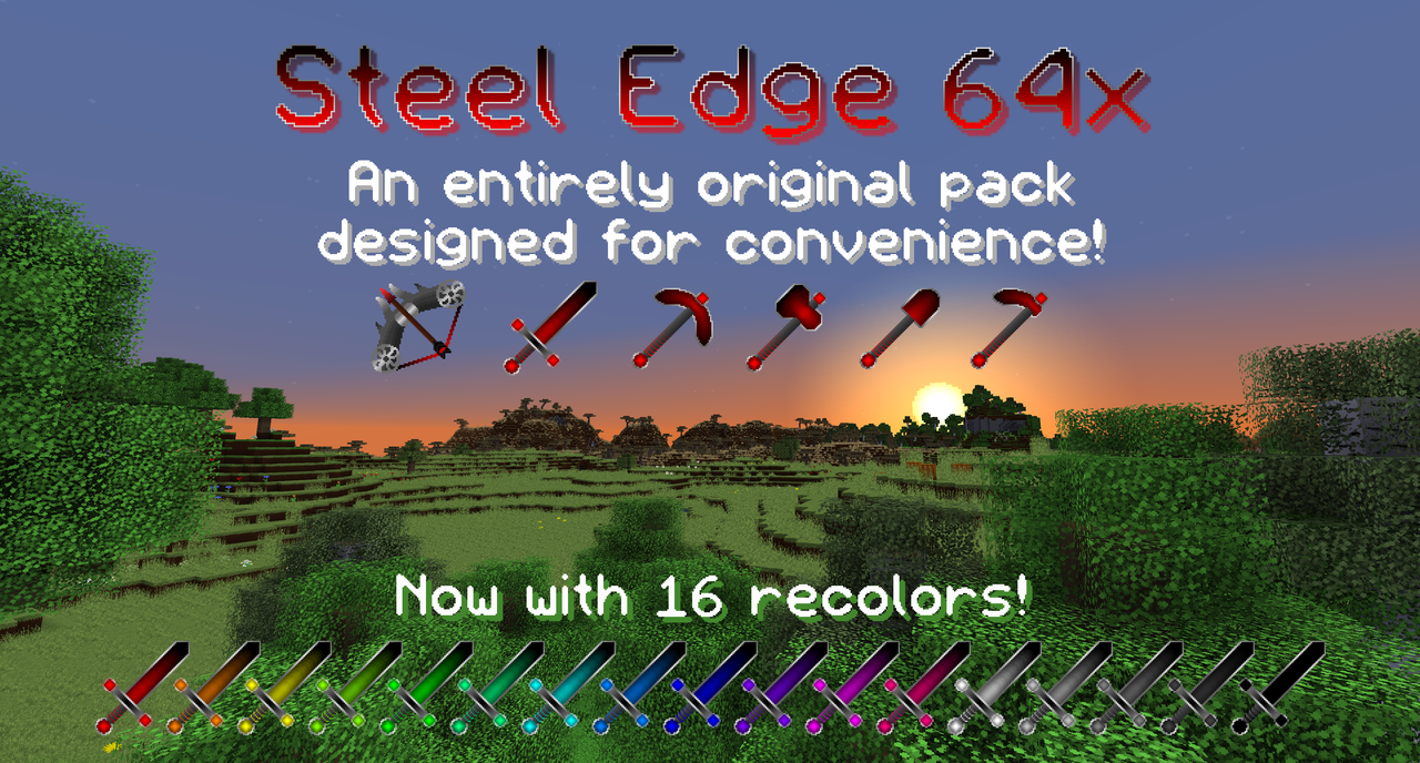 Steel Edge Minecraft Texture Pack