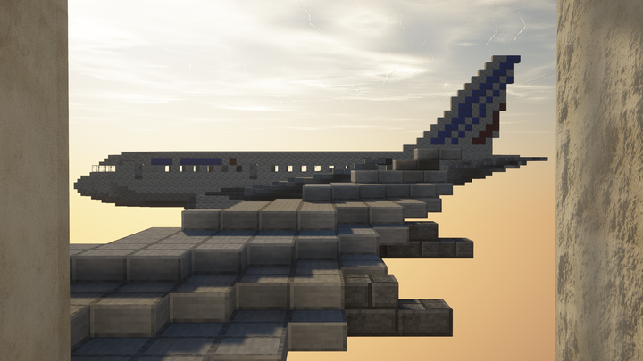 F'n'A Gaming Airbus A318 AirFrance Minecraft Map