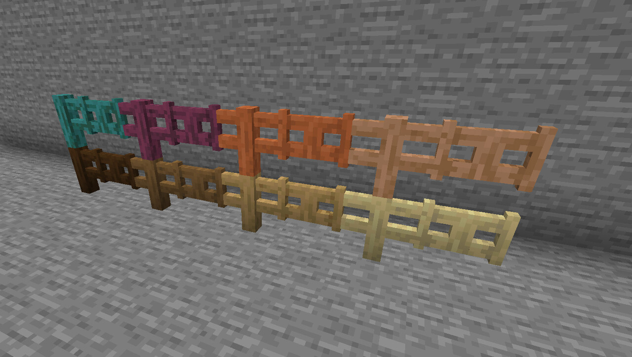 Vanilla Fence and Gate Edits Minecraft Texture Pack