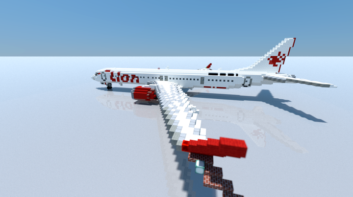 Boeing 737 MAX 9 Thai Lion Air [+Download] Minecraft Map