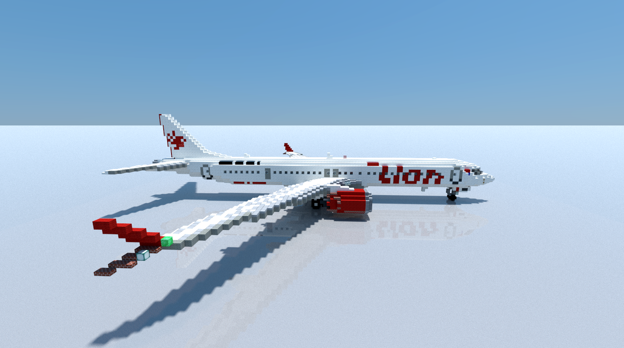 Boeing 737 MAX 9 Thai Lion Air [+Download] Minecraft Map