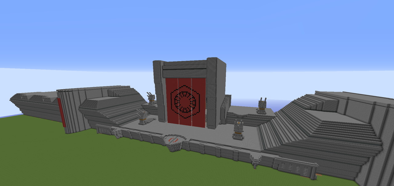 Starkiller Base complex Minecraft Map