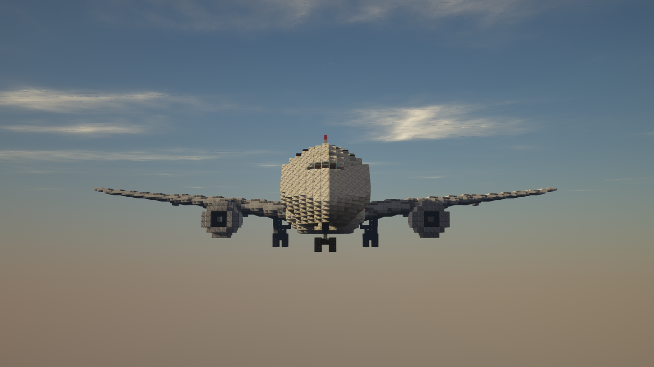 F'n'A Gaming Boeing 787-9 Qantas Minecraft Map