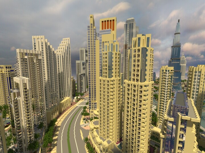 Dubai Minecraft Map