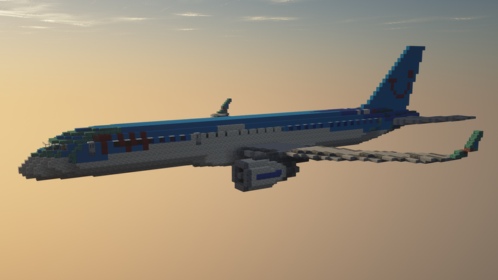 F'n'A Gaming Boeing 757-200 TUI UK(Thomson Airways) Minecraft Map