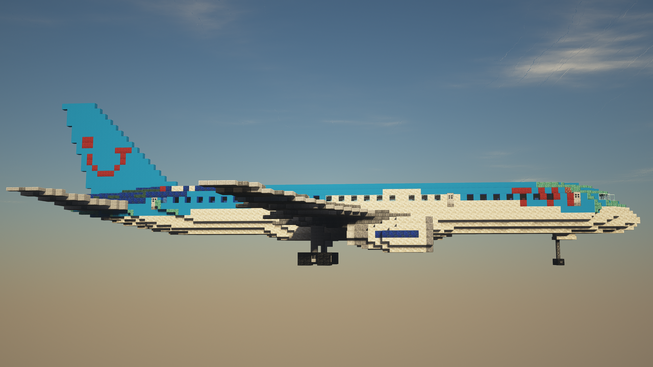 F'n'A Gaming Boeing 757-200 TUI UK(Thomson Airways) Minecraft Map