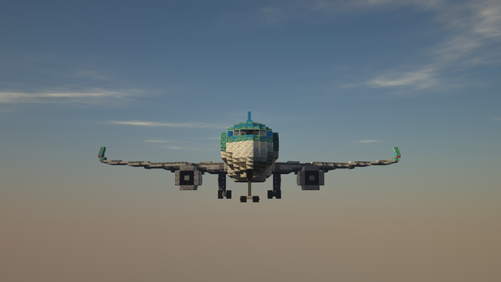 F'n'A Gaming Boeing 757-200 TUI UK(Thomson Airways) Minecraft Map