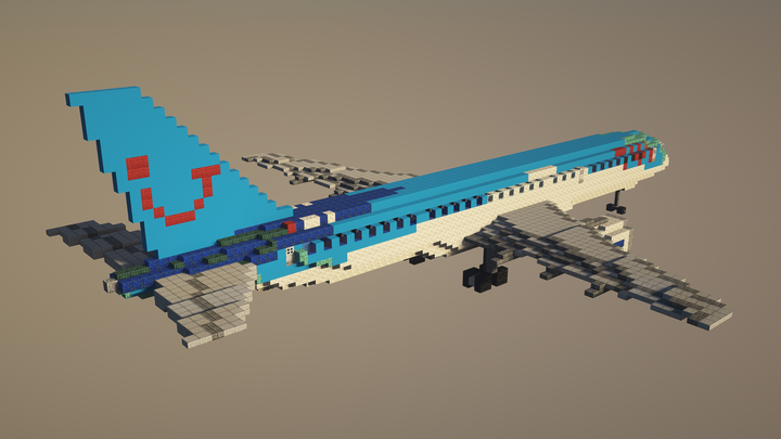 F'n'A Gaming Boeing 757-200 TUI UK(Thomson Airways) Minecraft Map