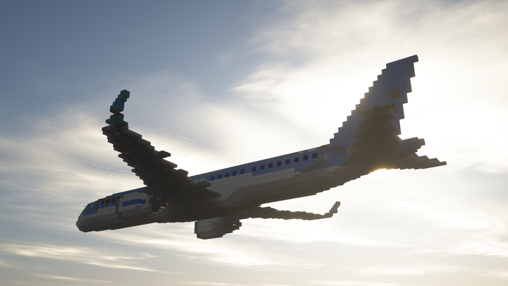 F'n'A Gaming Boeing 757-200 TUI UK(Thomson Airways) Minecraft Map