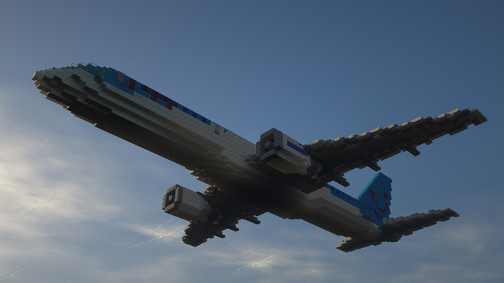 F'n'A Gaming Boeing 757-200 TUI UK(Thomson Airways) Minecraft Map