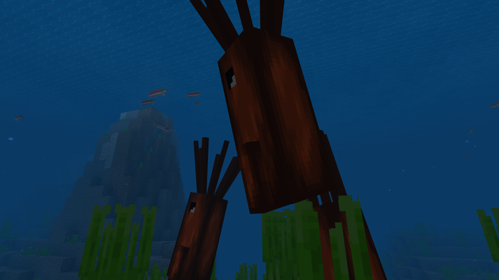 Better Squid! Minecraft Texture Pack