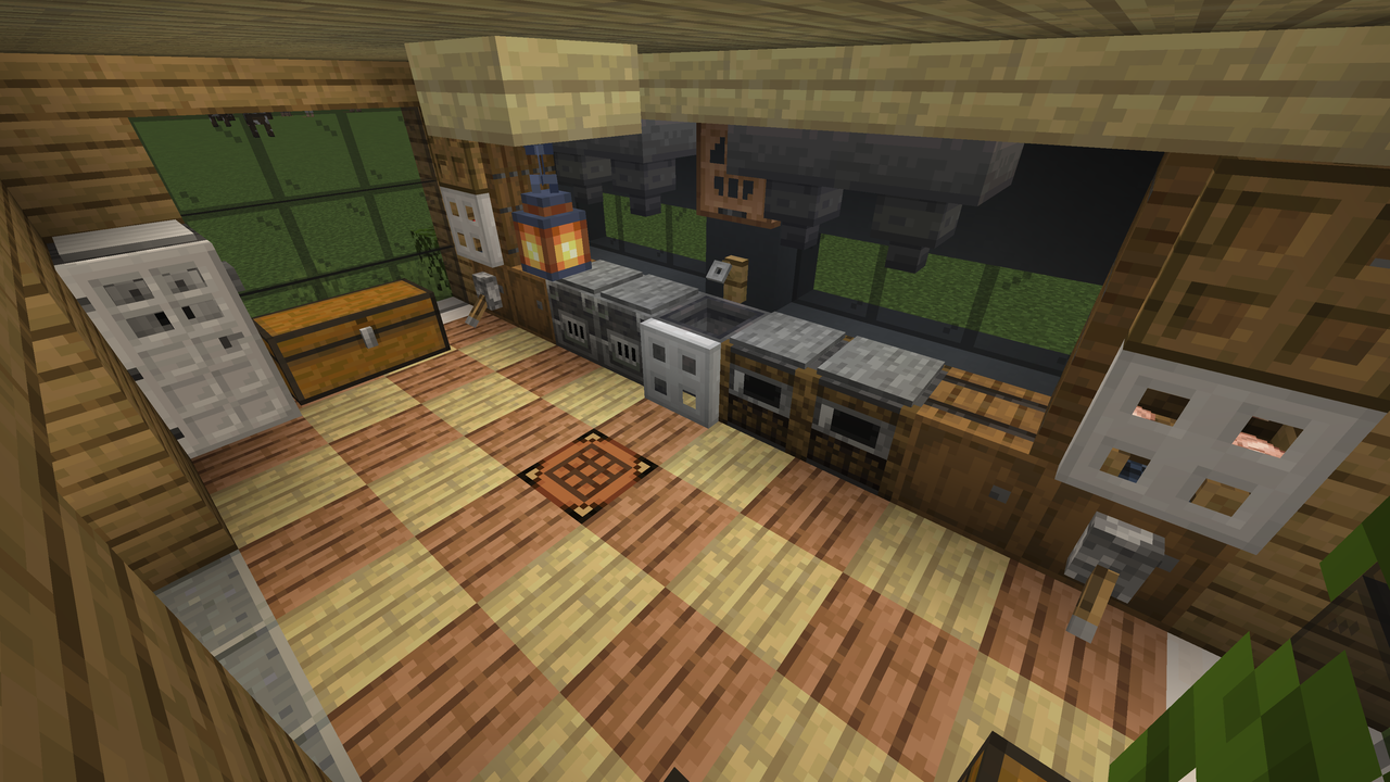 Small Modern House Minecraft Map