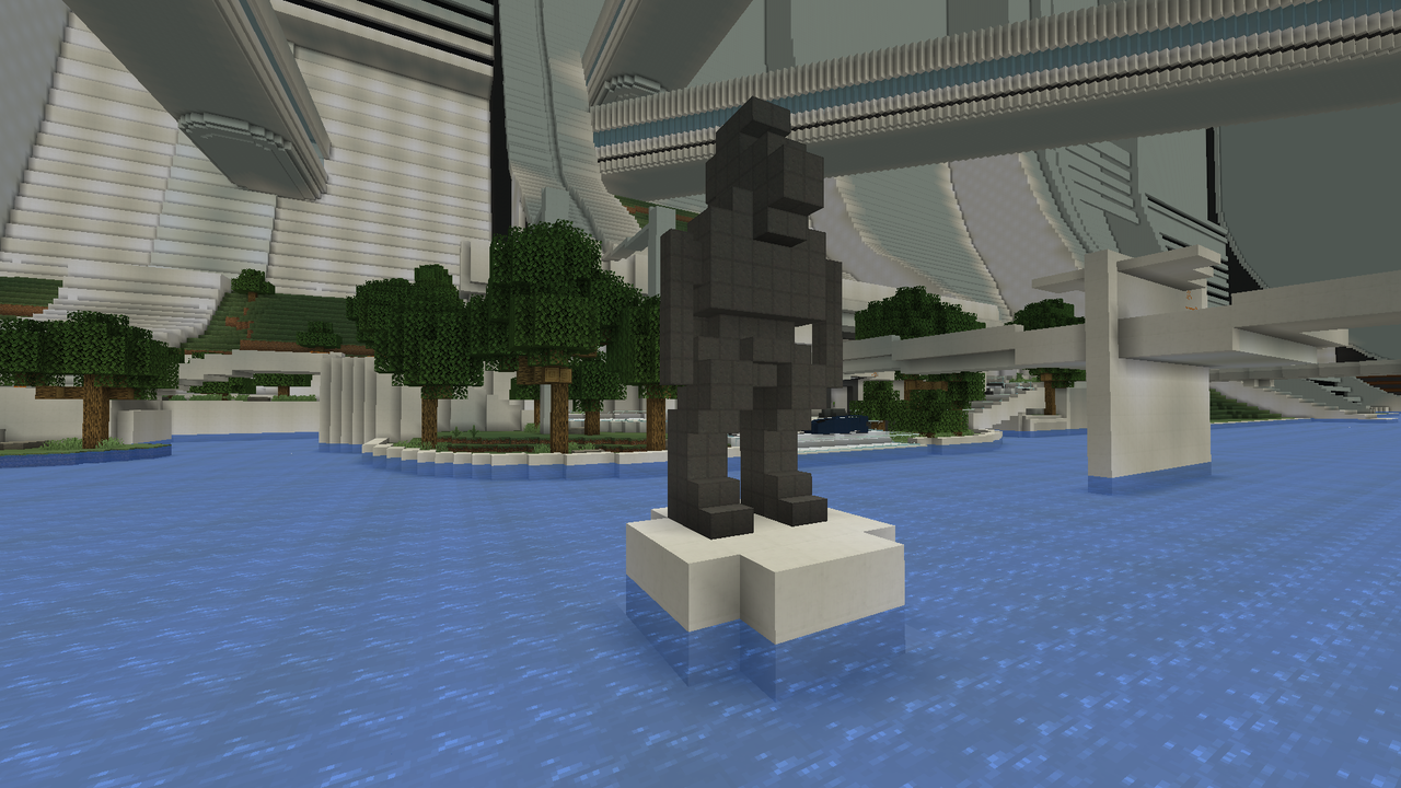 The Citadel from Mass Effect Minecraft Map