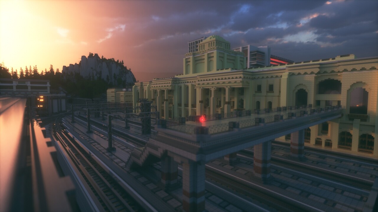 Mine-Z map, survival in Russia Minecraft Map