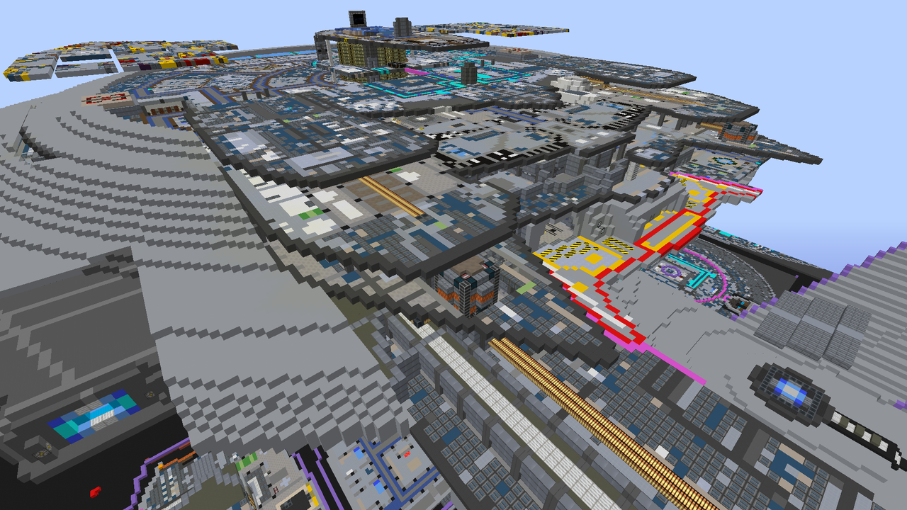 Enterprise NX-01 refit Minecraft Map