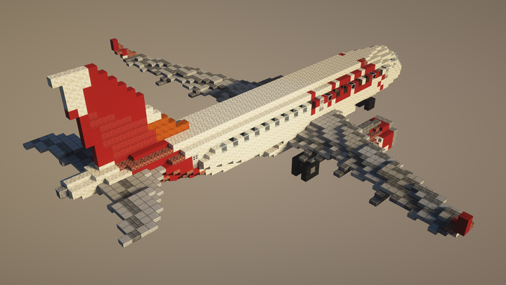 F'n'A Gaming Airbus A319neo Avianca Minecraft Map