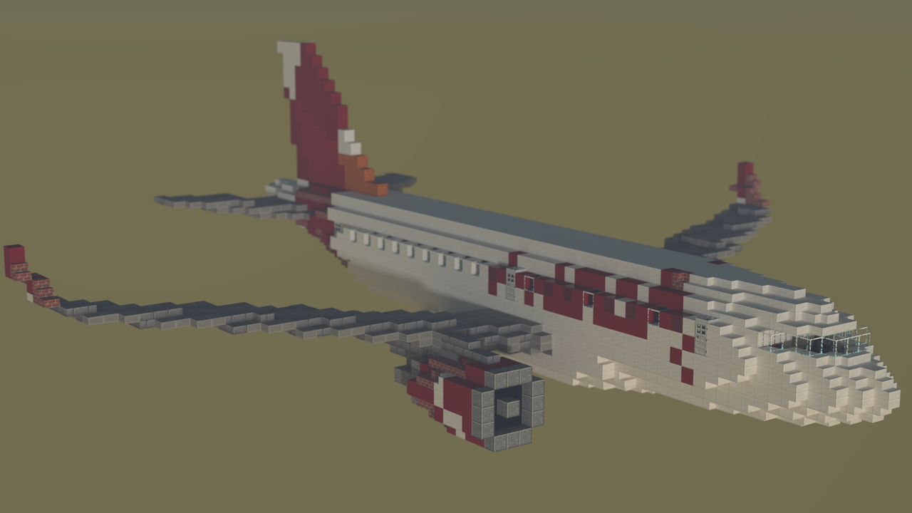 F'n'A Gaming Airbus A319neo Avianca Minecraft Map