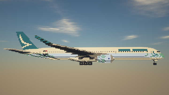 F'n'A Gaming Airbus A350-1000 Cathay Pacific Minecraft Map