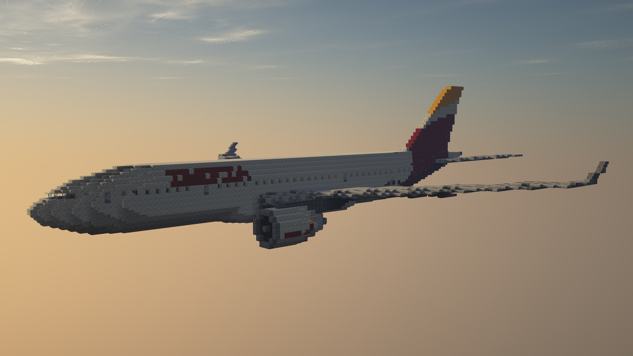 F'n'A Gaming Airbus A330-200 Iberia Minecraft Map