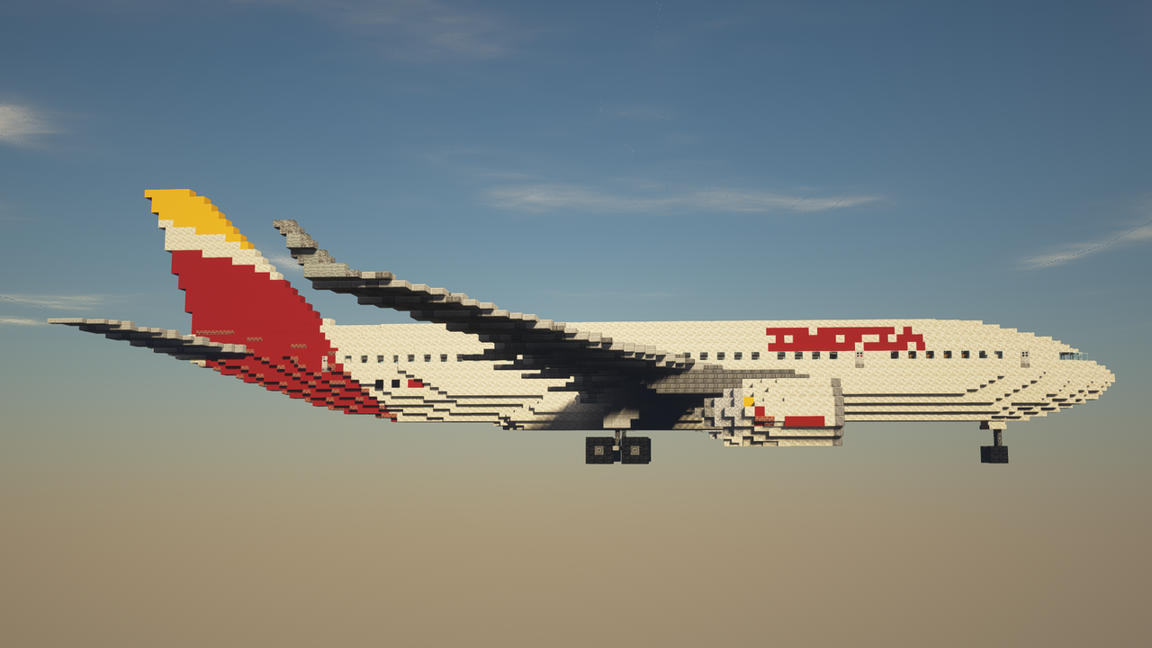 F'n'A Gaming Airbus A330-200 Iberia Minecraft Map