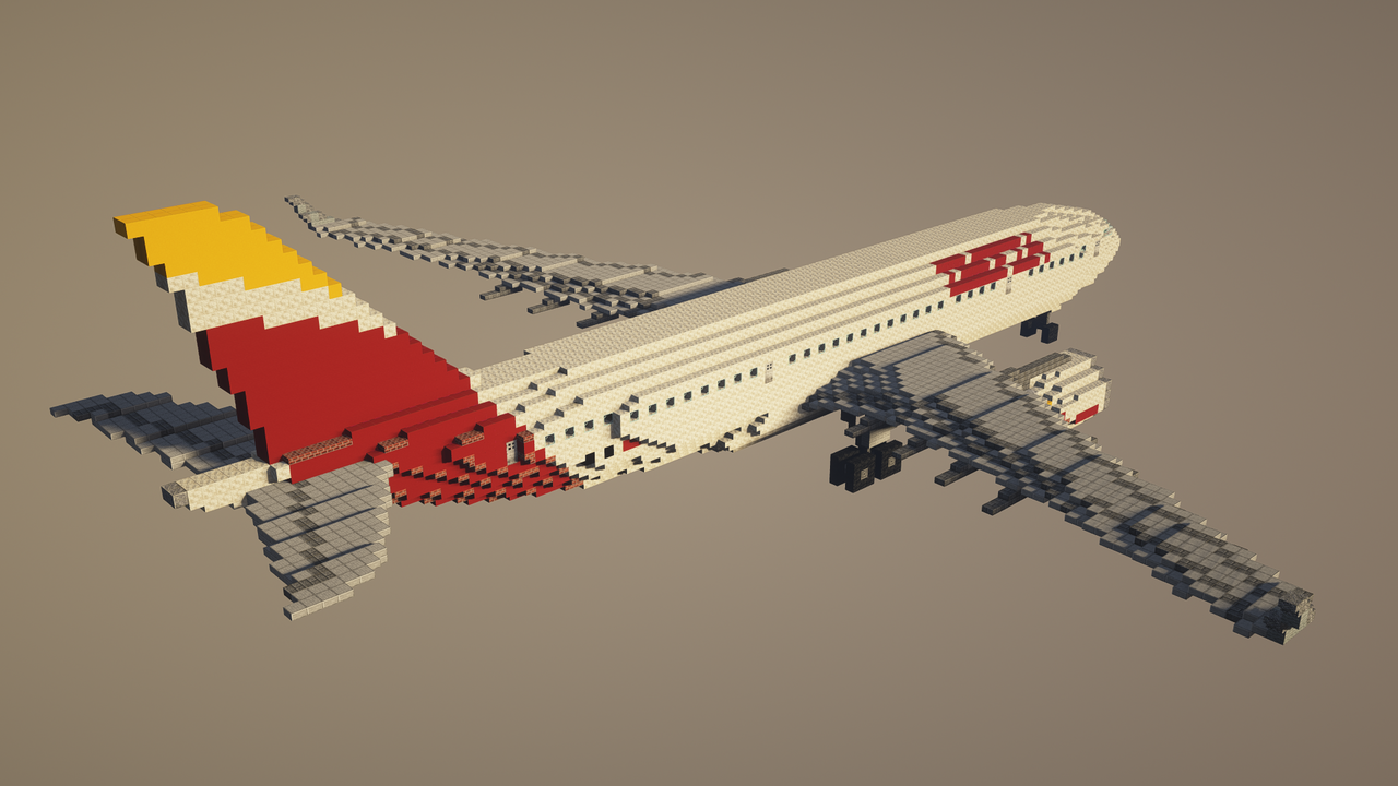 F'n'A Gaming Airbus A330-200 Iberia Minecraft Map