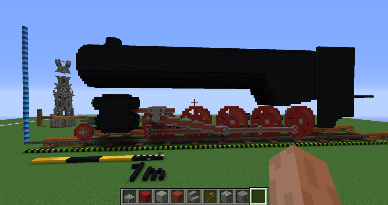 Steam locomotive - DRB class 52 Minecraft Map