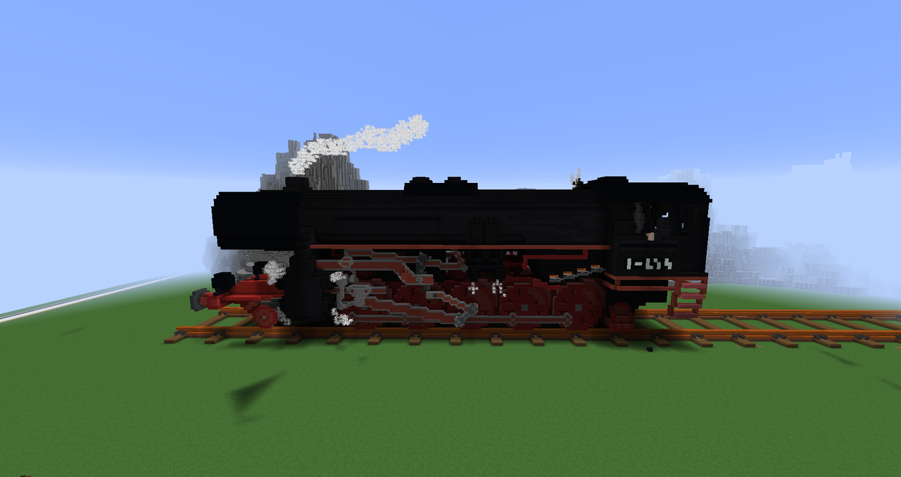 Steam locomotive - DRB class 52 Minecraft Map