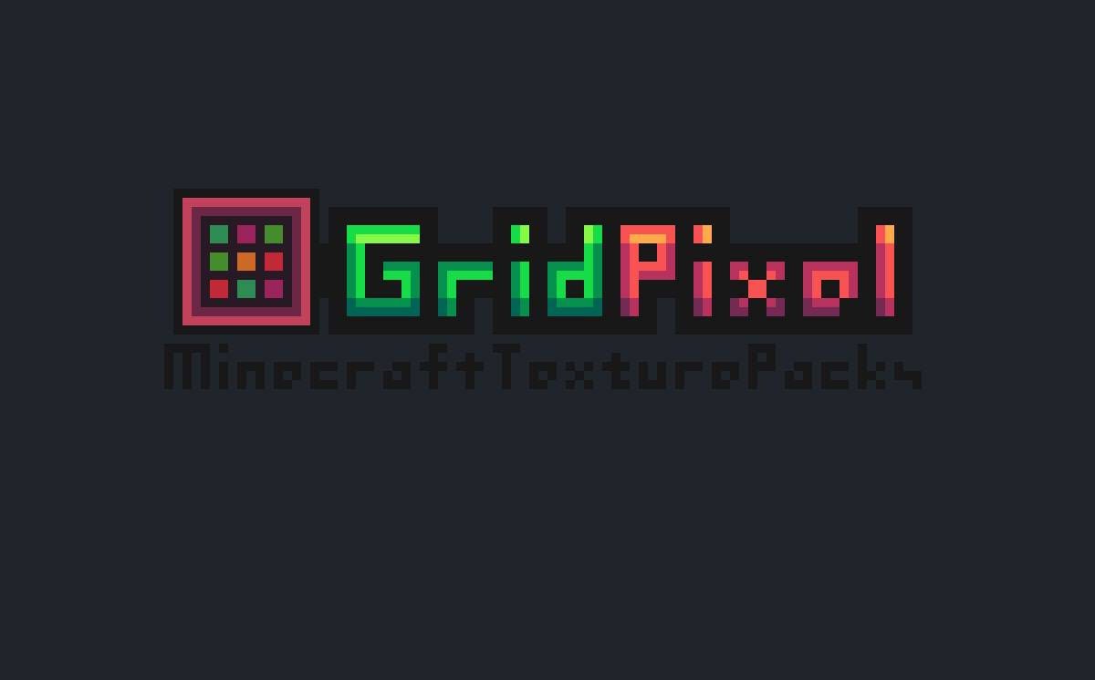 GridPixel Java Edition Minecraft Texture Pack