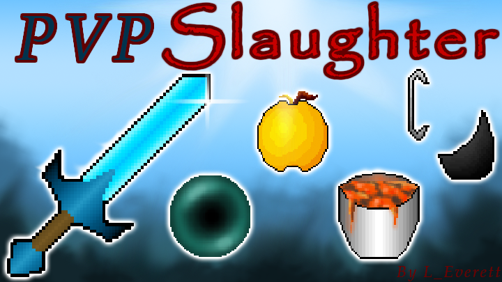 PVP Slaughter (Weapons, Armor, & GUI Overlay) Minecraft Texture Pack
