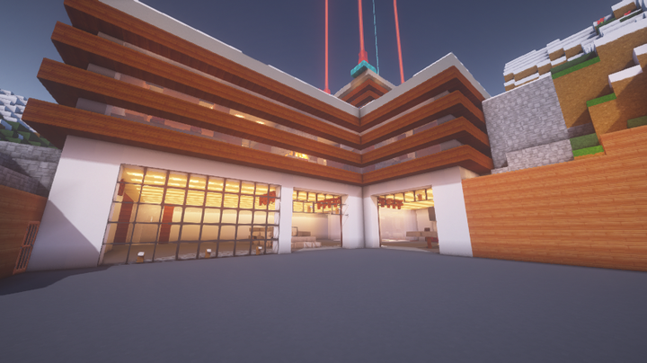 Mountain House (MAISON DE MONTAGNE) Minecraft Map