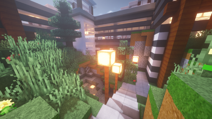 Mountain House (MAISON DE MONTAGNE) Minecraft Map