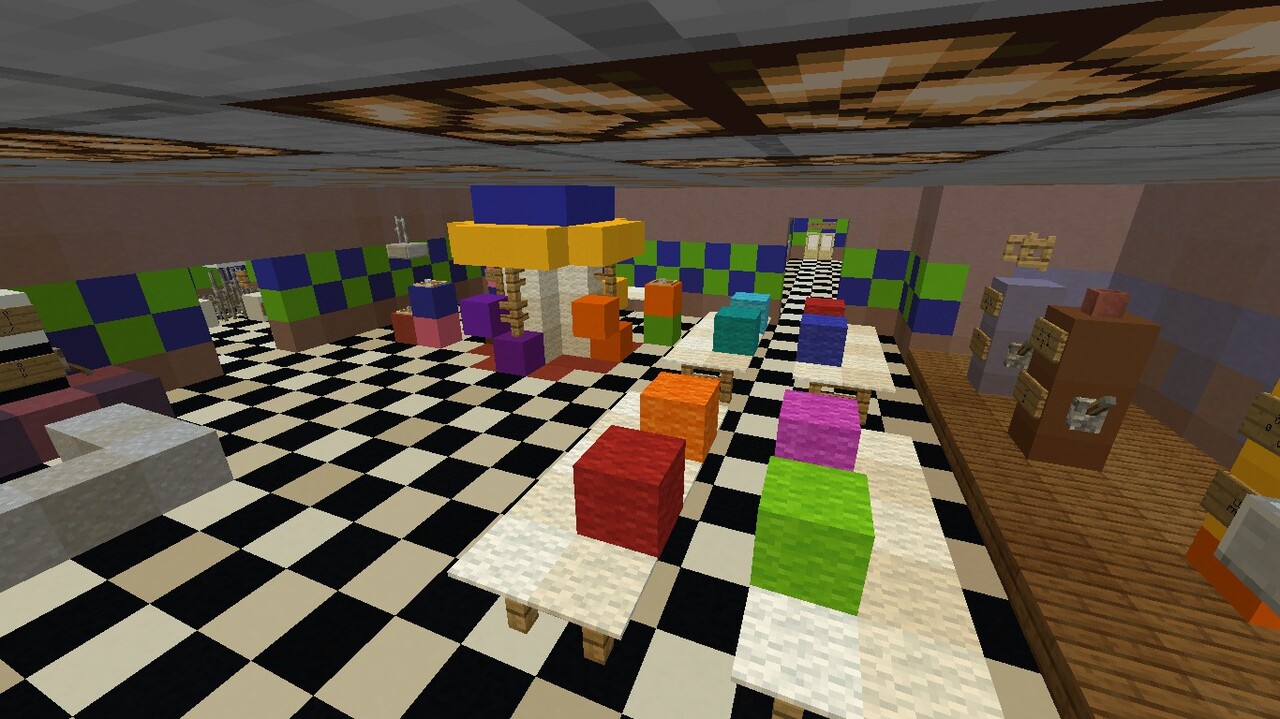 FNaF Builds Minecraft Map