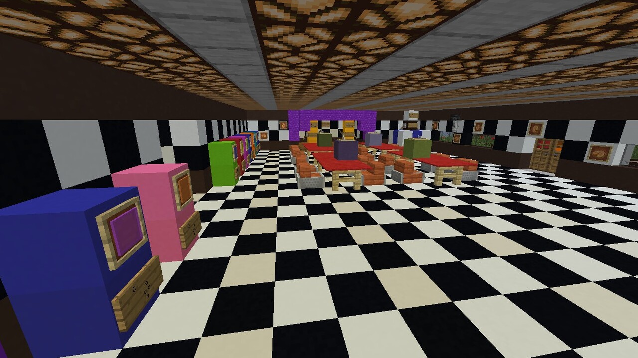 FNaF Builds Minecraft Map