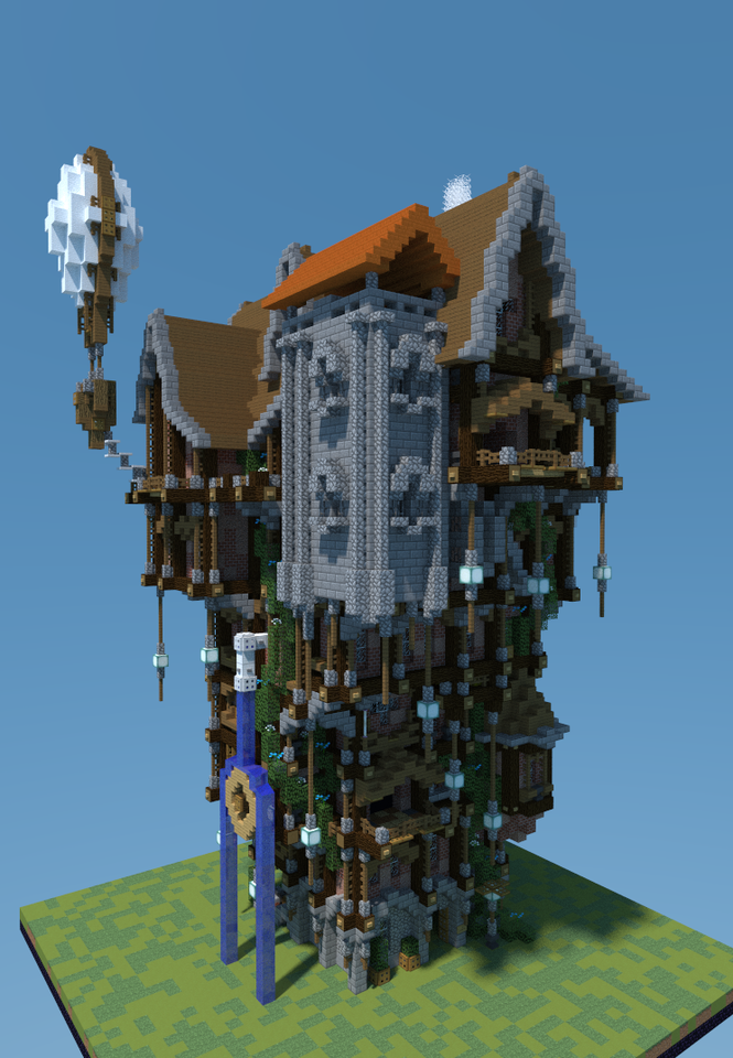 Steam Punk Builds Minecraft Map