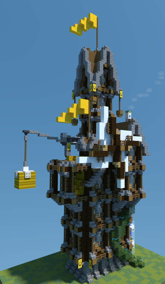 Steam Punk Builds Minecraft Map