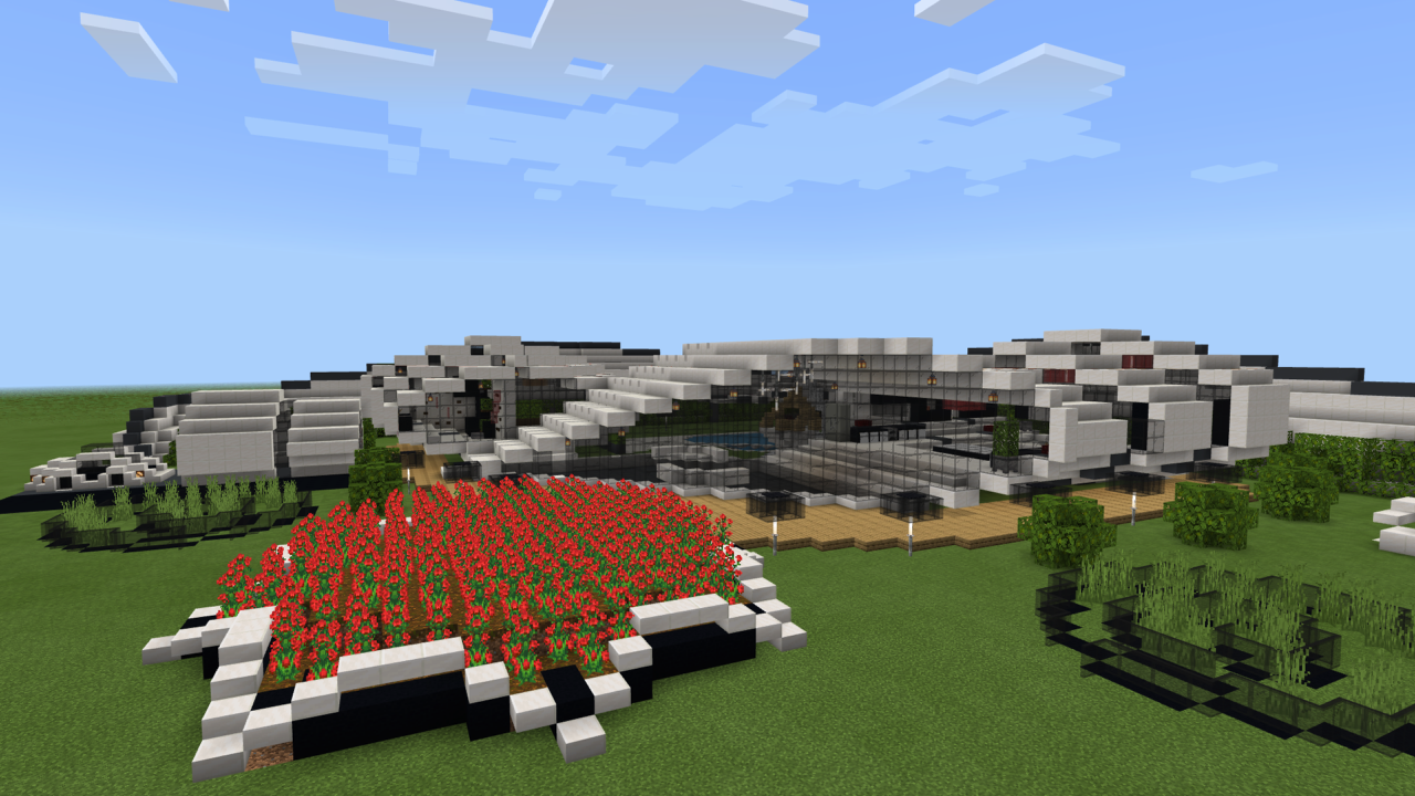 Futuristic House Minecraft Map