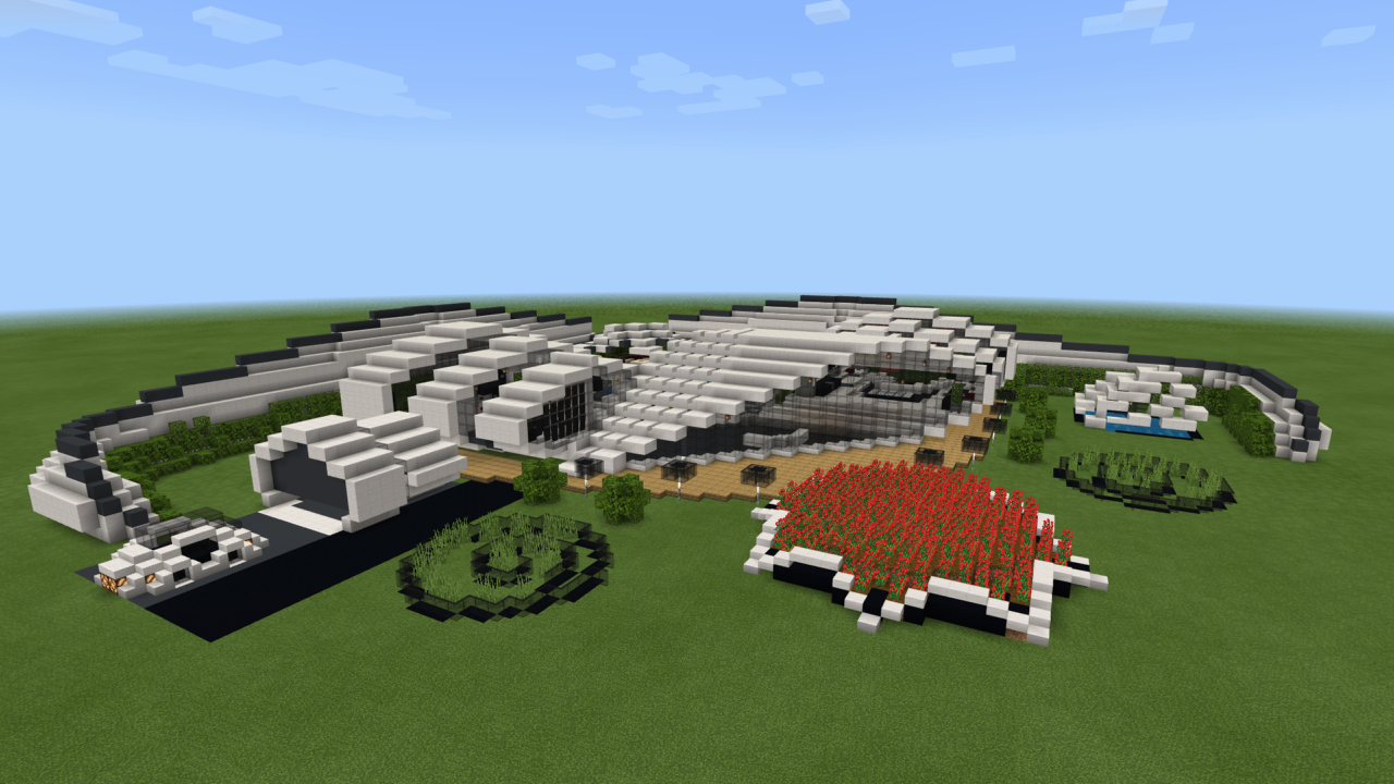 Futuristic House Minecraft Map