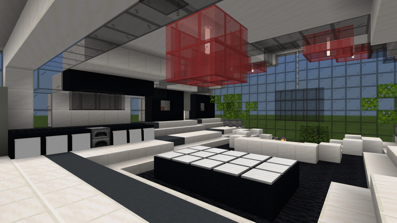 Futuristic House Minecraft Map
