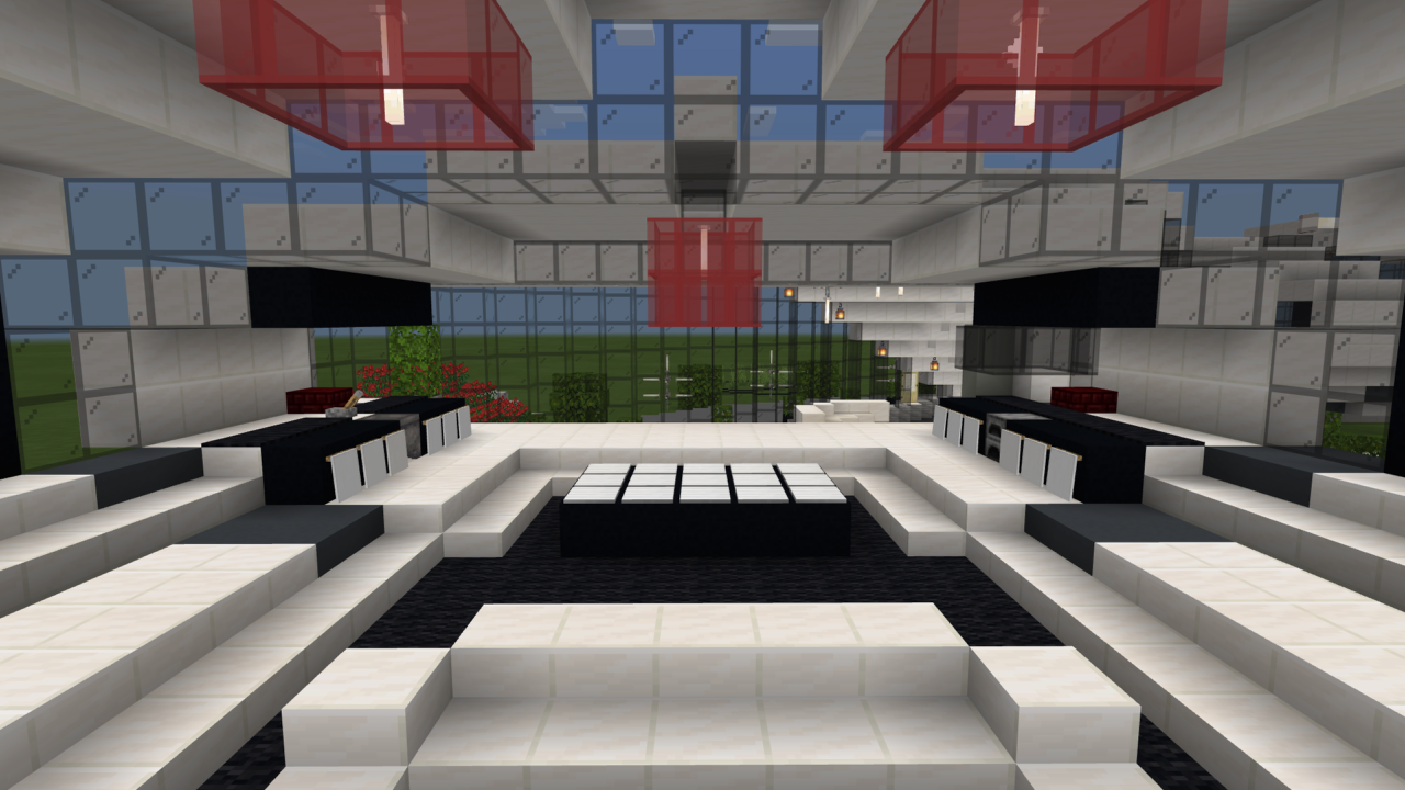 Futuristic House Minecraft Map