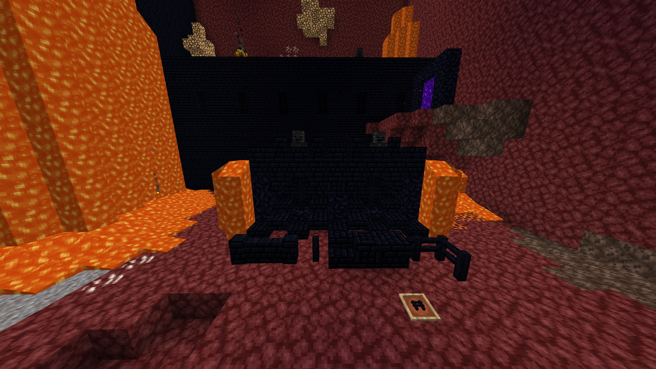 Black & Blue Obsidian and Nether Bricks Minecraft Texture Pack
