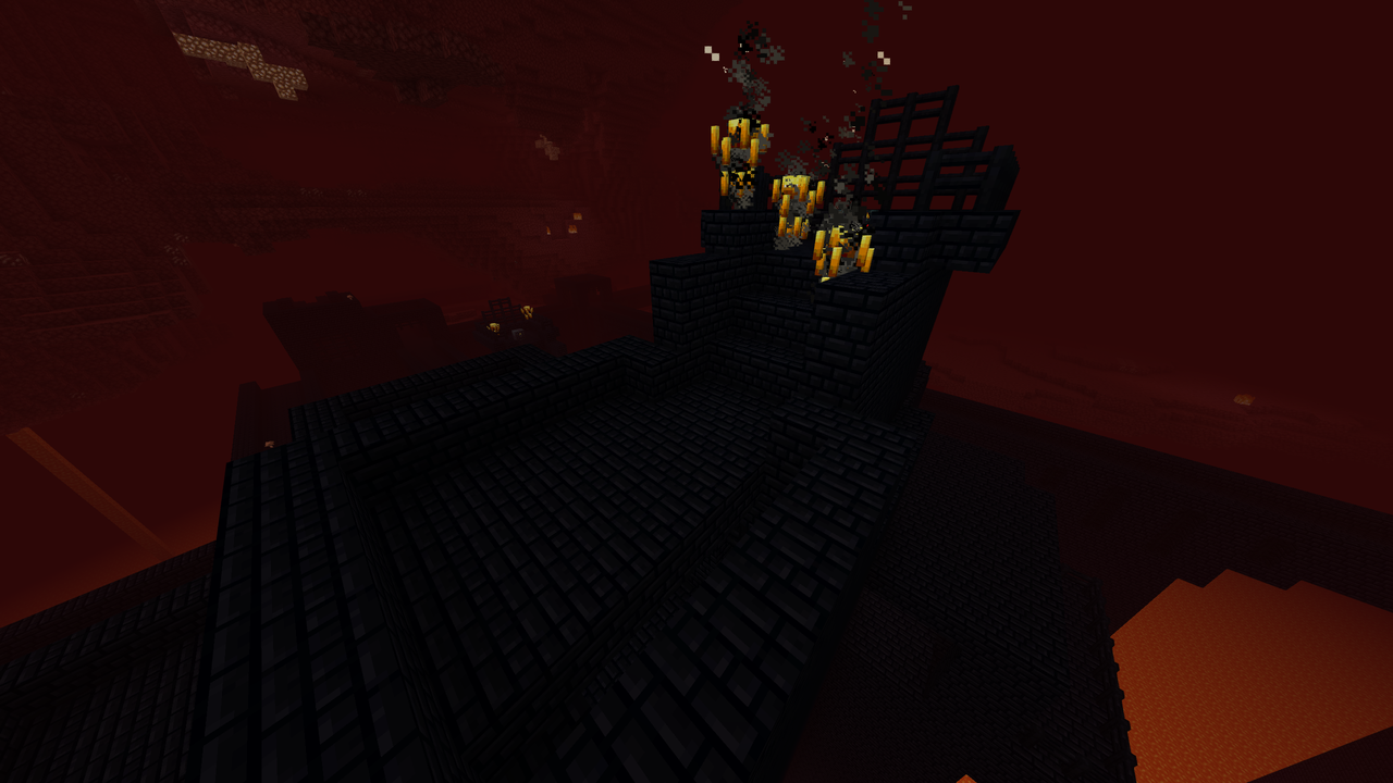 Black & Blue Obsidian and Nether Bricks Minecraft Texture Pack