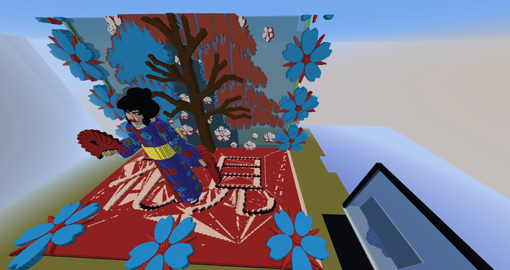 Japanische geisha Minecraft Map