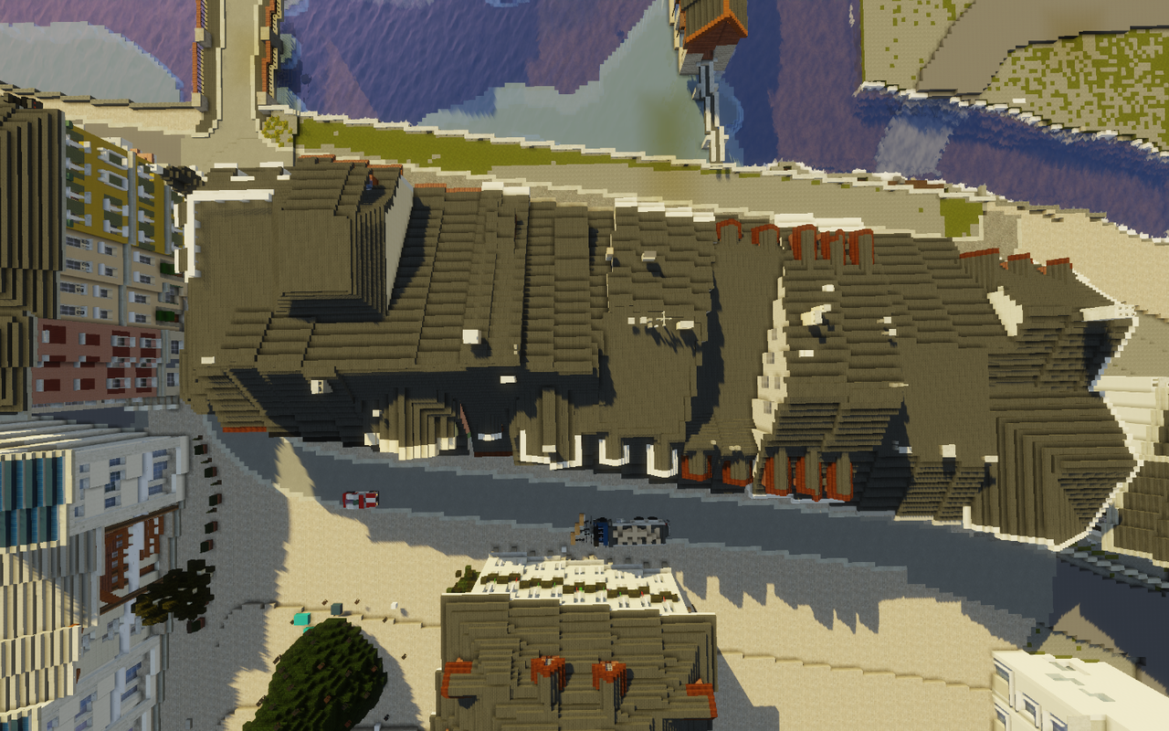 Minecraft Winter Town | Interlaken, Switzerland (Part 1) Minecraft Map