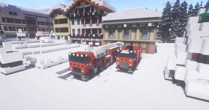 Minecraft Winter Town | Interlaken, Switzerland (Part 1) Minecraft Map