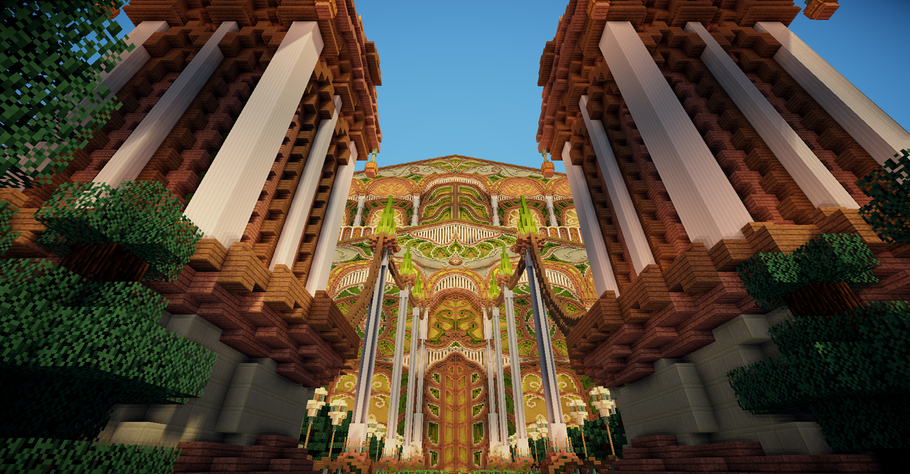 Eleysar - Forest Temple Minecraft Map